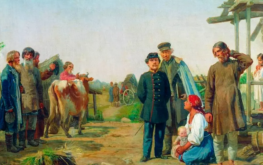 To whom in Russia heavily lived: 8 peasant classes that were drunk