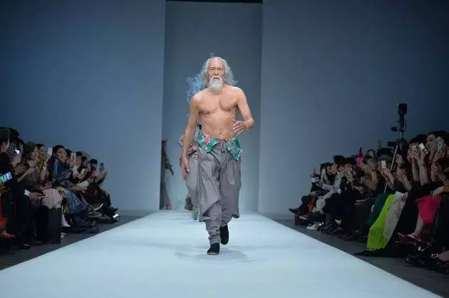 Photo - Grandfather from China launches model career