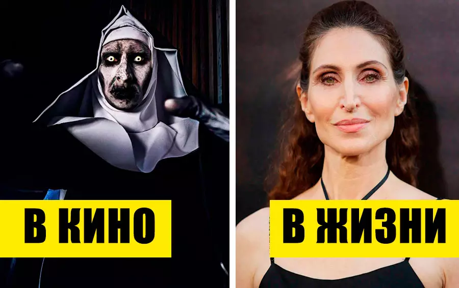 What do the 10 most famous actors from the horror movie look like