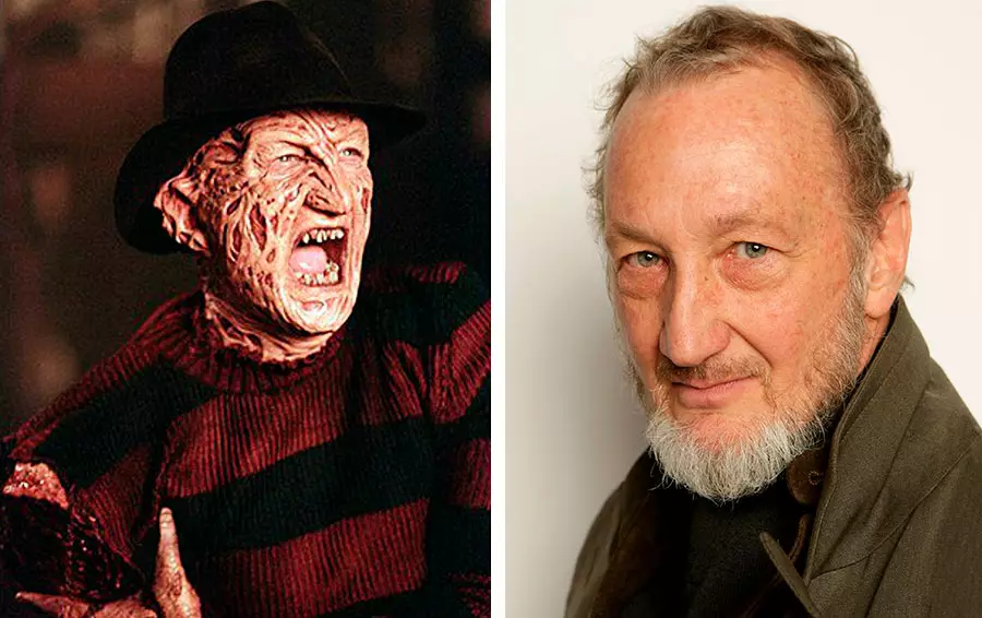 What do the 10 most famous actors from the horror movie look like