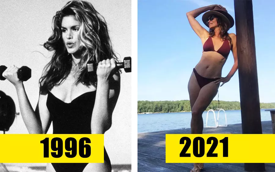 Ta yaya a cikin 55 kalli 30: Asirin bayyanar impeccable daga Cindy Crawford