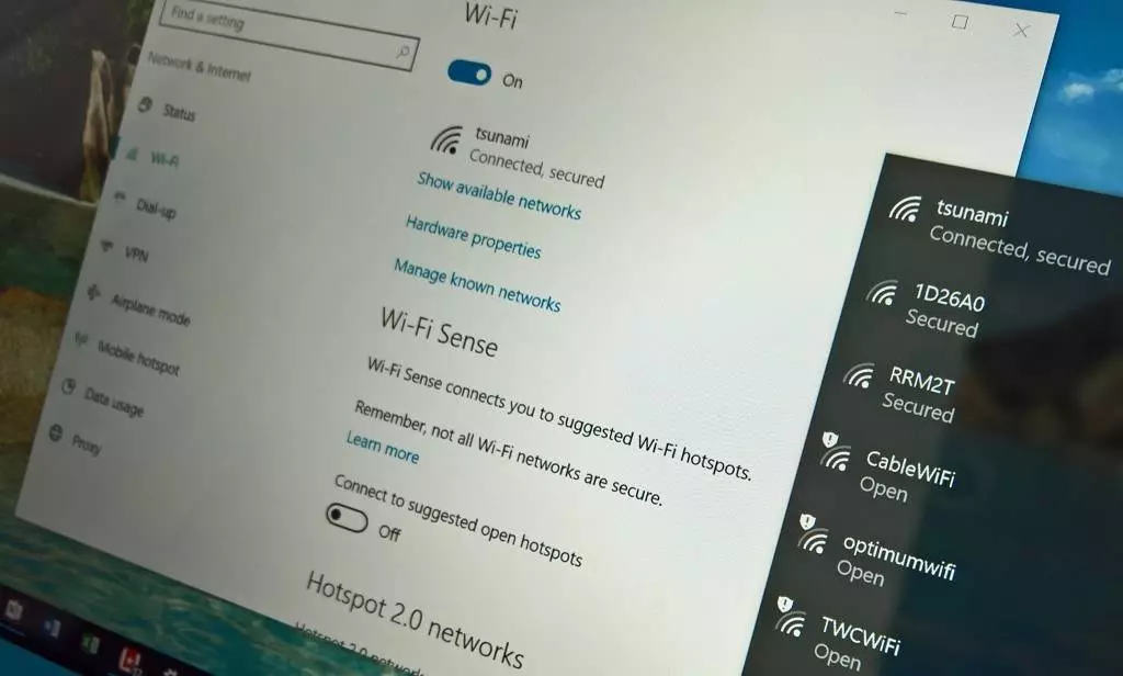 Kiel meti pasvorton per wi-fi