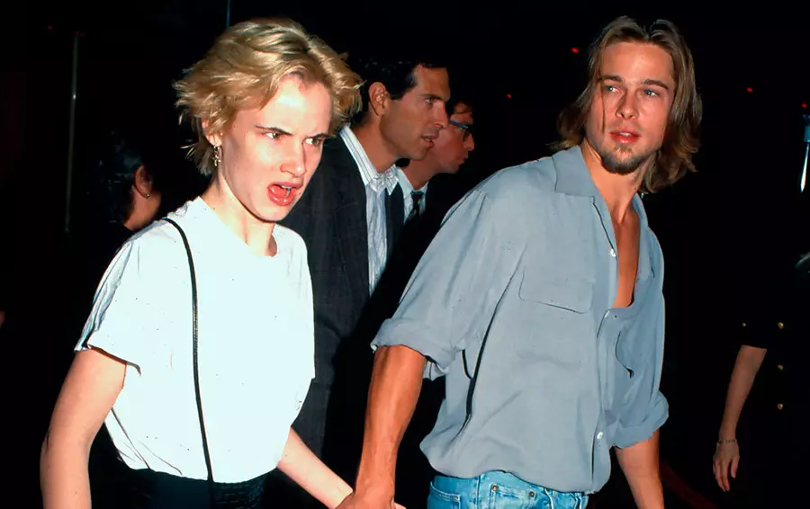 Brad Pitt un Juliet Lewis