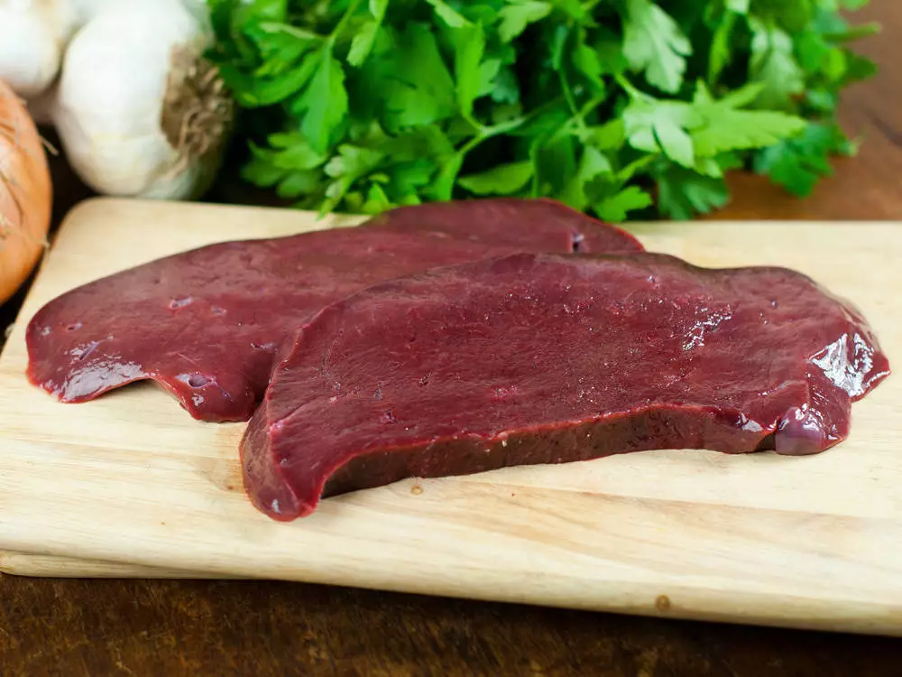 Beef liver in sour cream